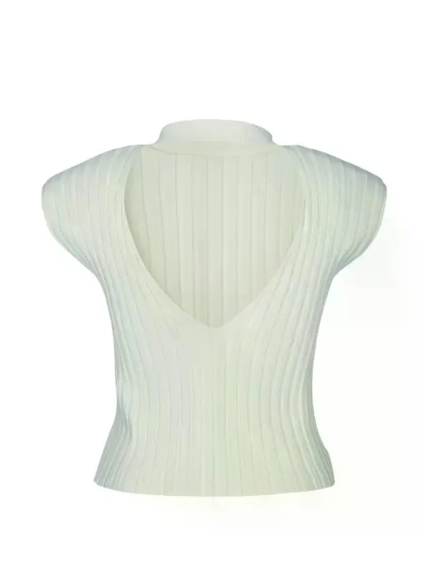 Jacob Cohen Ribbed Knitted Top