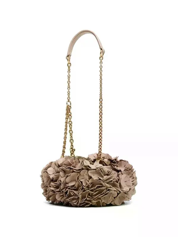 Chloé Flower Appliqué Shoulder Bag