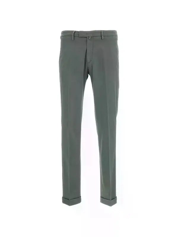 BRIGLIA 1949 Front Pocket Slim Trousers