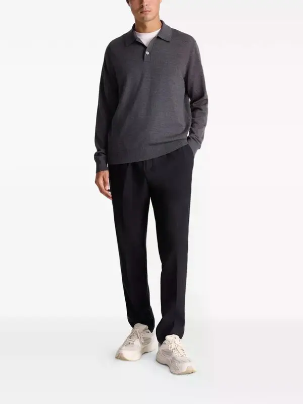 Fusalp Clovon Buttoned Polo Shirt - Grey