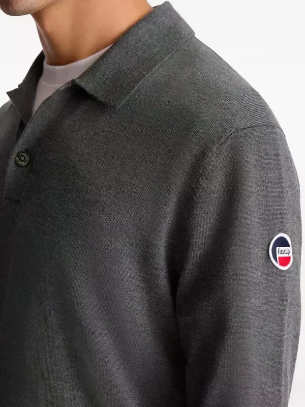 Fusalp Clovon Buttoned Polo Shirt - Grey