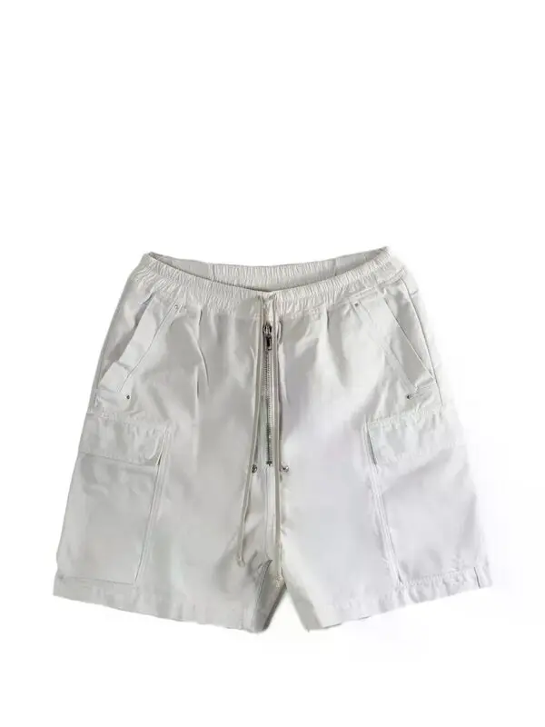 Rick Owens Cargo Zip Shorts - White