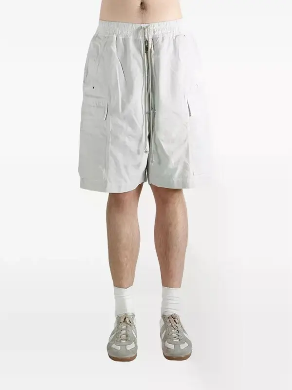 Rick Owens Cargo Zip Shorts - White