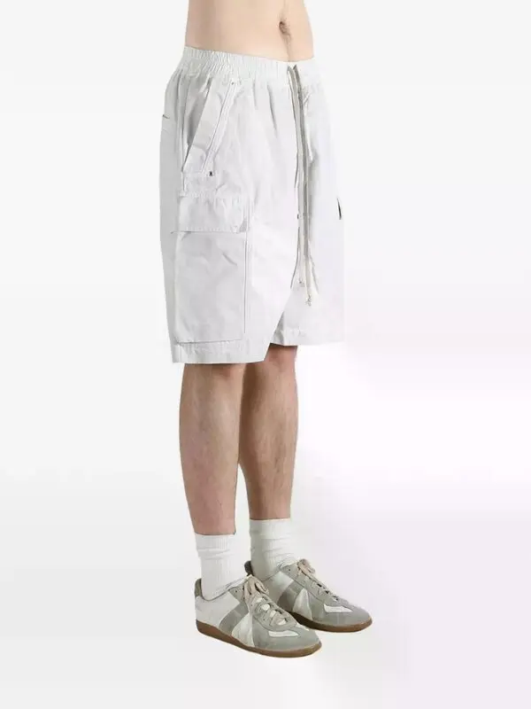 Rick Owens Cargo Zip Shorts - White