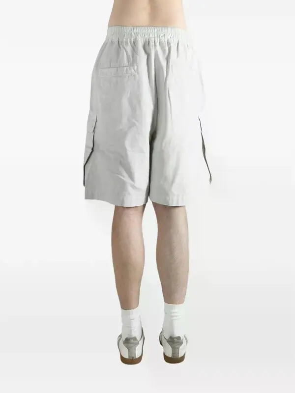 Rick Owens Cargo Zip Shorts - White