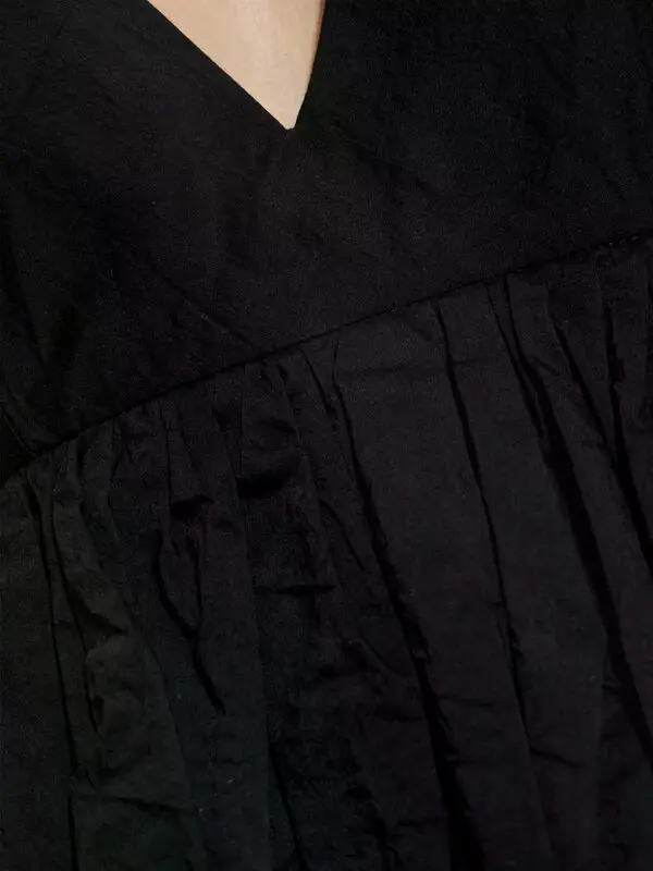 RÓHE V-neck Maxi Dress - Black