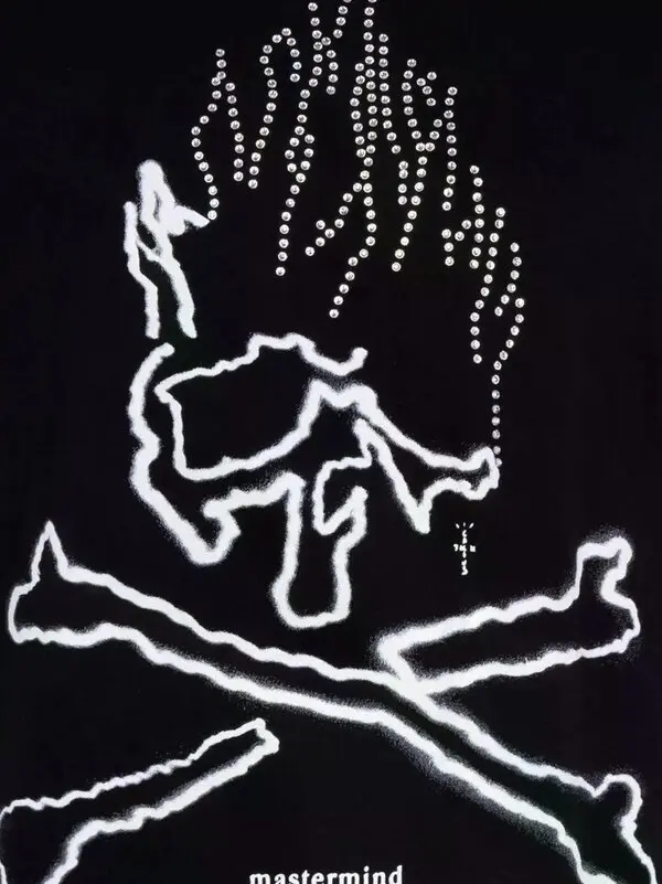 TRAVIS SCOTT X Mastermind Skull Cactus Jack Crew Neck T-shirt