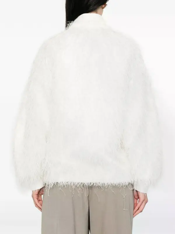 SWORD 6644 Fringed Bomber Jacket