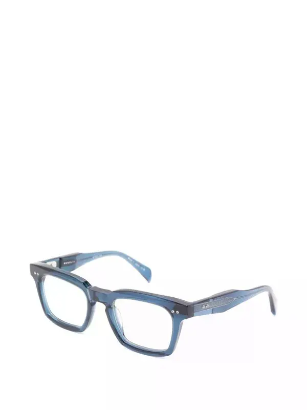 Dita Monolix Square-frame Eyeglasses - Blue