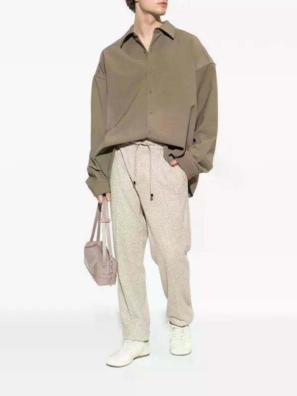 Etro Patterned Drawstring Trousers