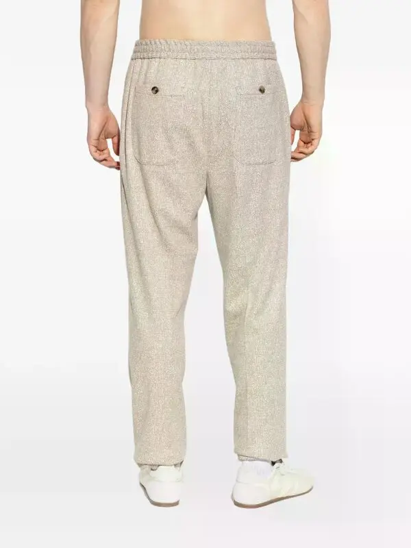 Etro Patterned Drawstring Trousers
