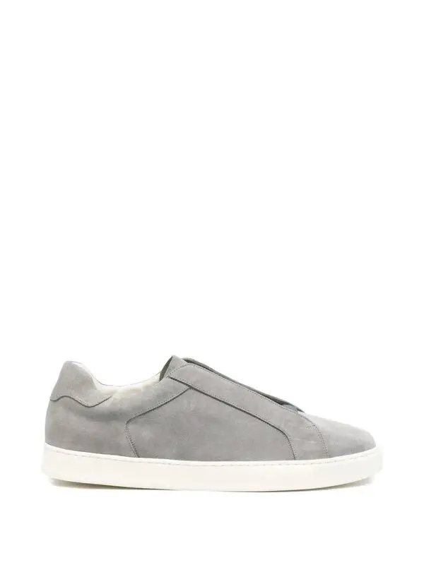 DOUCAL'S Elasticated Suede Sneakers