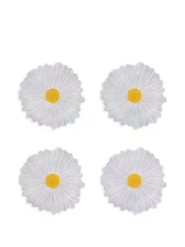 BORDALLO PINHEIRO Margarida Textured-earthenware Dessert Plate - White