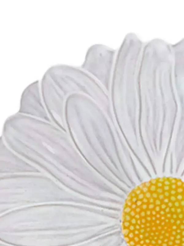 BORDALLO PINHEIRO Margarida Textured-earthenware Dessert Plate - White