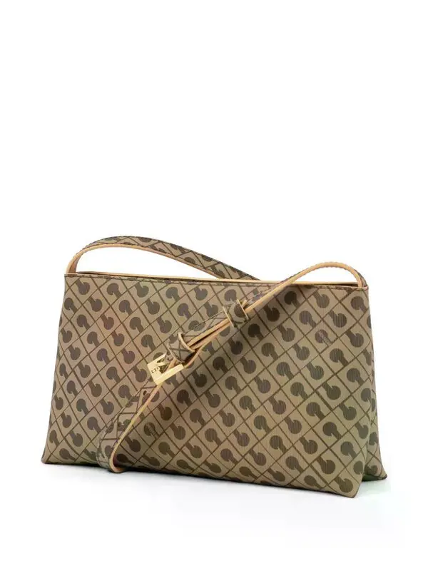 GHERARDINI Leather Half Moon Shoulder Bag