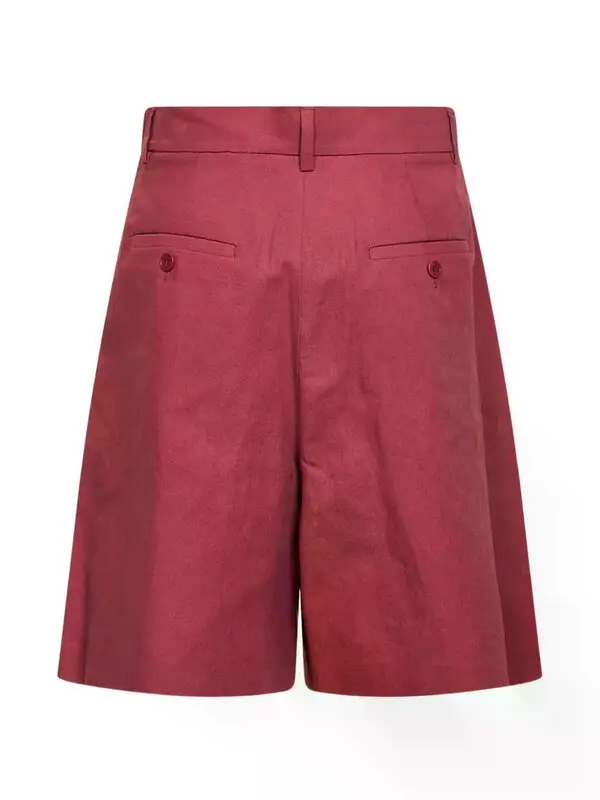 Max Mara Pleated Tailored Shorts