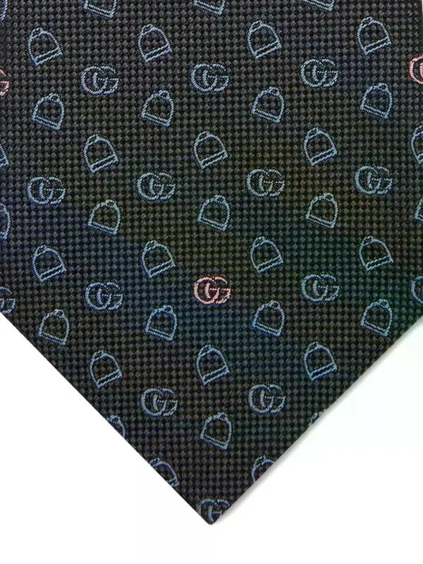 Gucci Gg Logo-pattern Standard Tie
