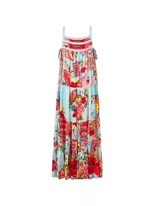 Camilla Bow-detailed Maxi Dress