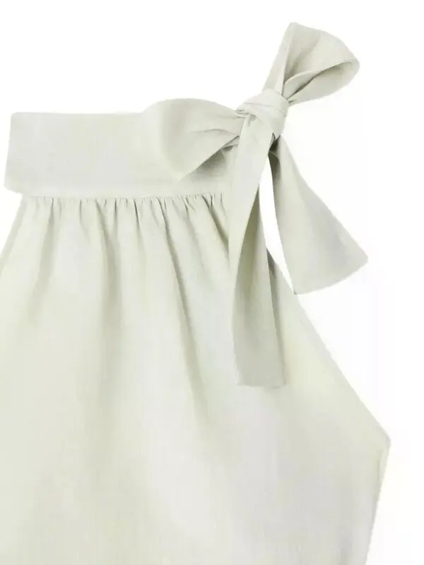 Armani Exchange Halterneck A-line Dress - Green