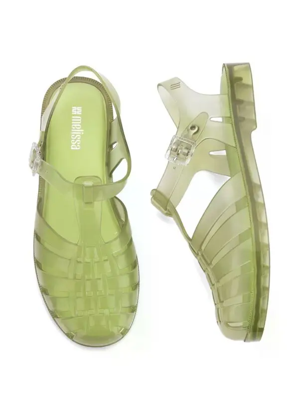 Melissa Possession Buckle Sandals - Green