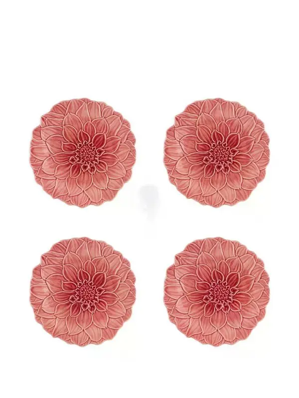 BORDALLO PINHEIRO Maria Flor Dessert Plate - Pink