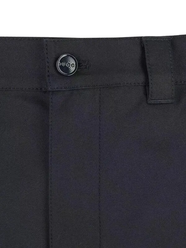 Gucci Logo-button Shorts