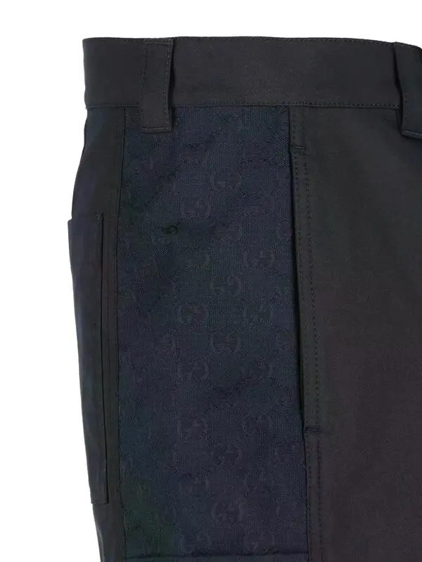 Gucci Logo-button Shorts