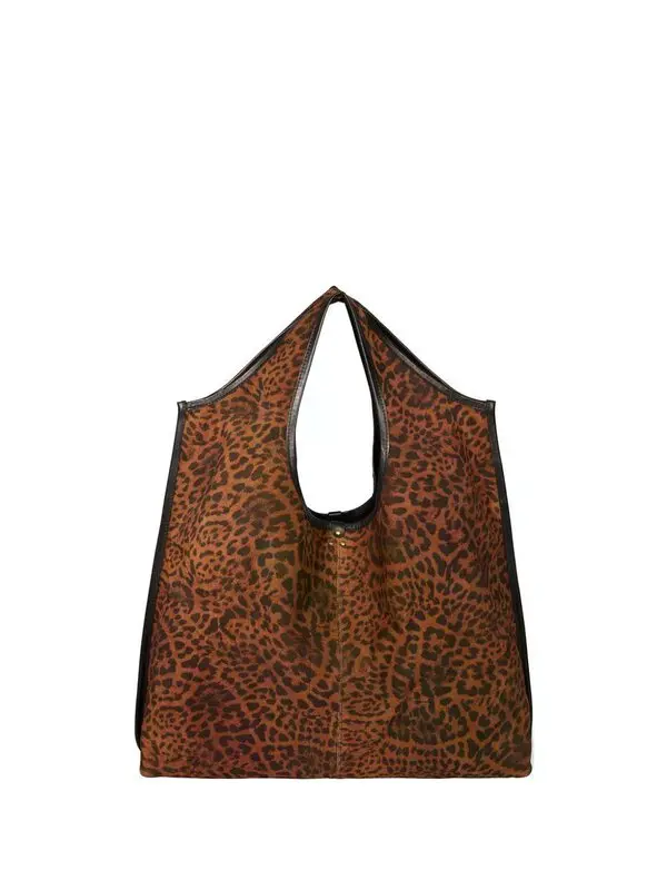 Jérôme Dreyfuss Paco Animal-print Tote Bag