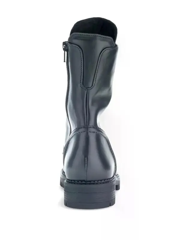 Gabor Leather Combat Boots