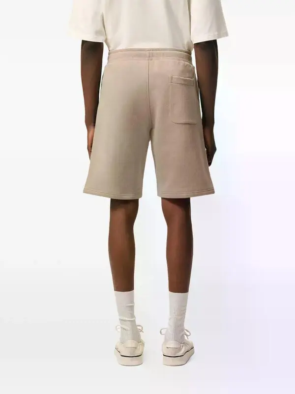 AMI Paris De Coeur Cotton Fleece Shorts