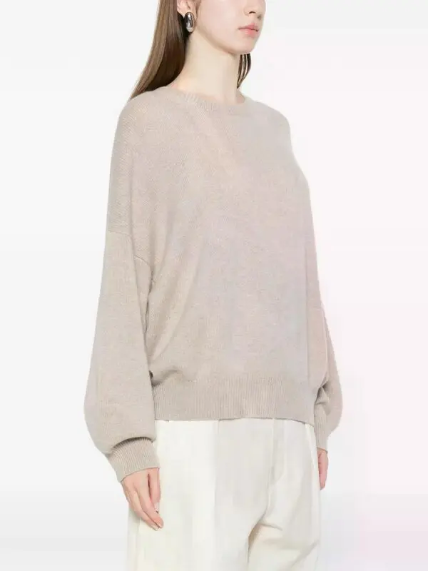 LISA YANG Veira Cashmere Sweater - Neutrals