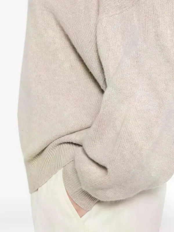 LISA YANG Veira Cashmere Sweater - Neutrals