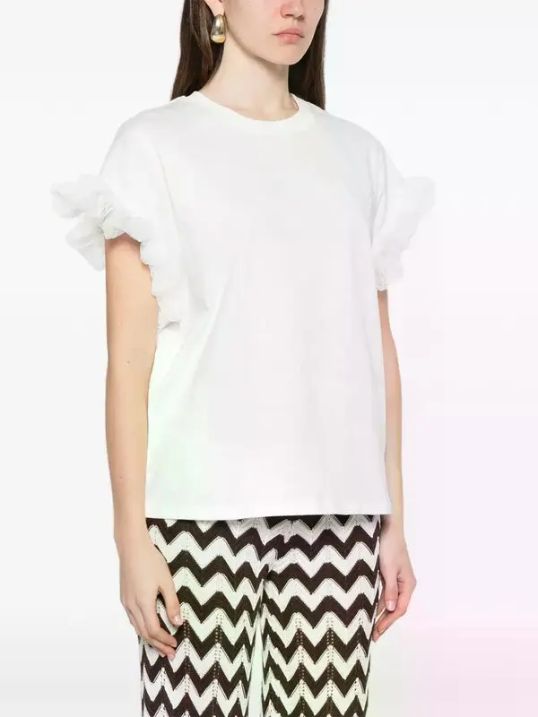TWINSET Ruffled T-shirt