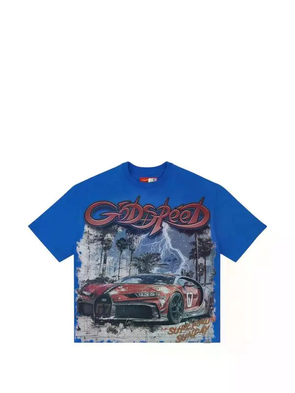 GODSPEED Miami Superrun T-shirt - Blue