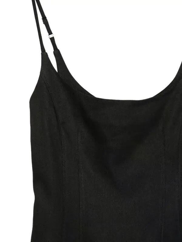 ALYSI Spaghetti-strap Midi Dress