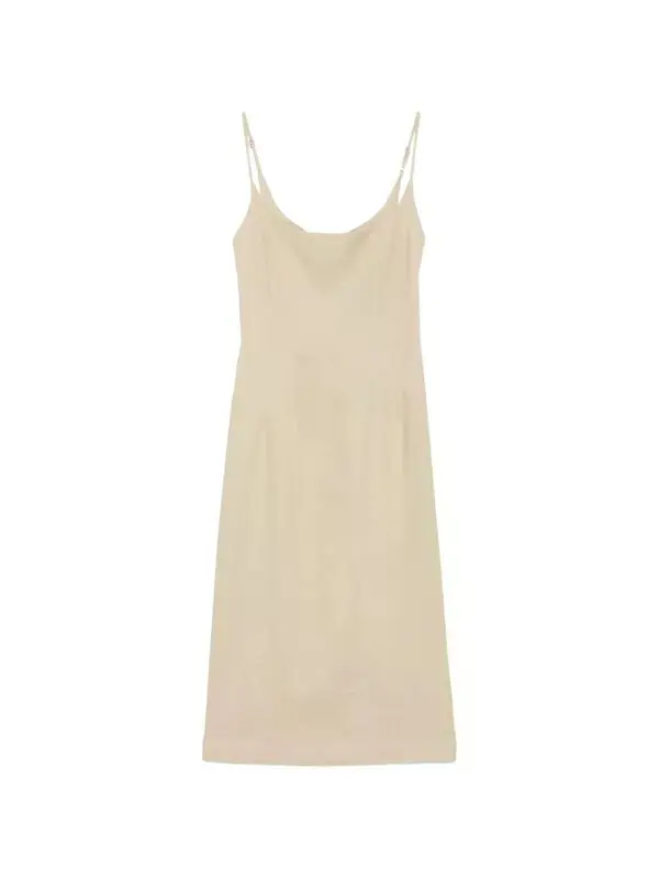 ALYSI Spaghetti-strap Midi Dress - Neutrals