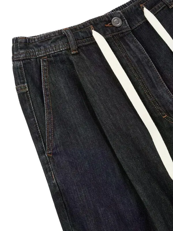 STUDIO TOMBOY Drawstring-fastening Jeans - Black