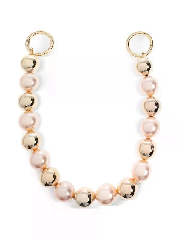 Furla Beaded Bag Strap - Gold