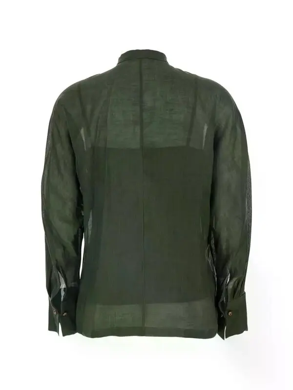Max Mara Long-sleeved Cotton Shirt