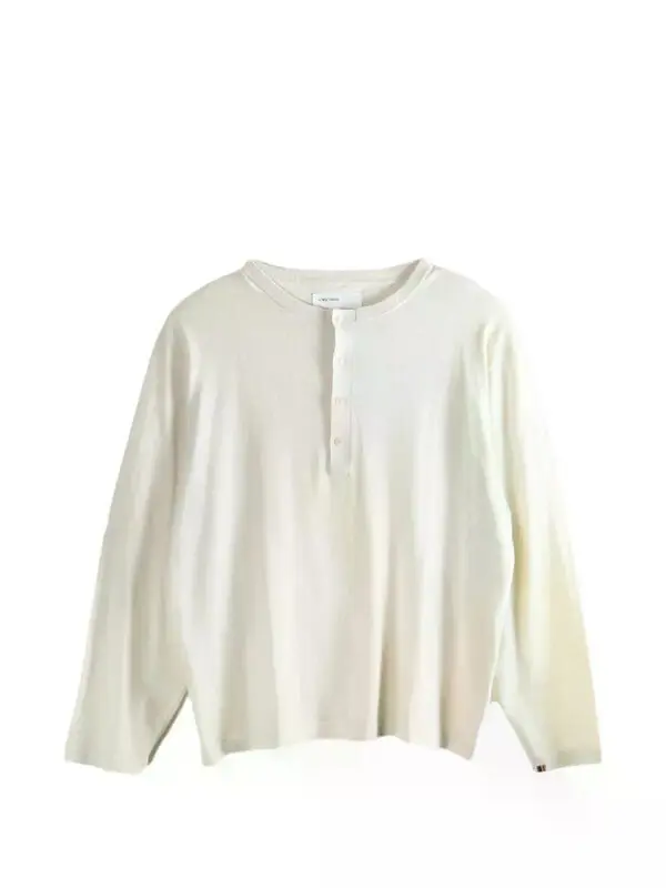 Extreme Cashmere Buttoned Sweatshirt