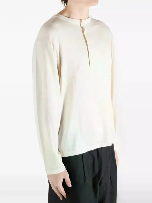 Extreme Cashmere Buttoned Sweatshirt