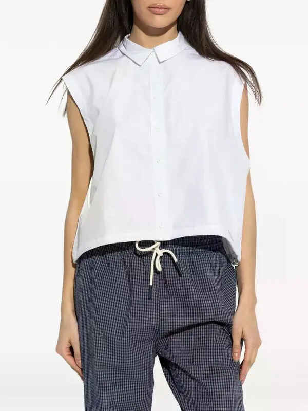 RETHINKIT STUDIOS Polo-collar Sleeveless Shirt