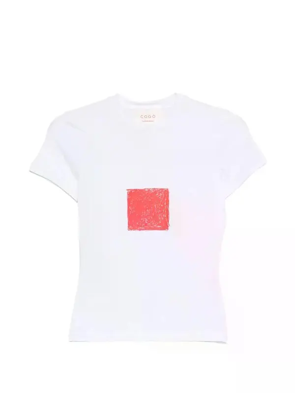 CO.GO Square Print T-shirt