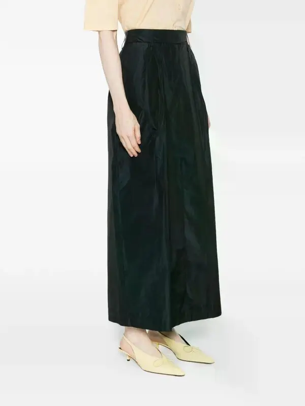 CO.GO Belt-loop Maxi Skirt - Blue