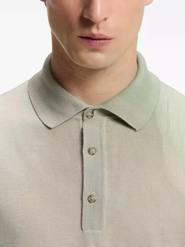 BOSS Knit Polo Shirt In Virgin Wool