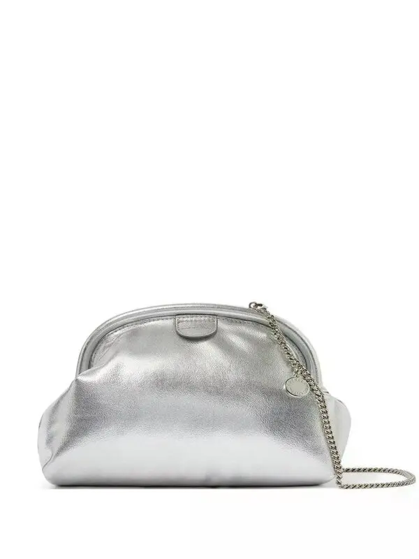 Stella McCartney Clutch Bag With Chain Strap - Silver