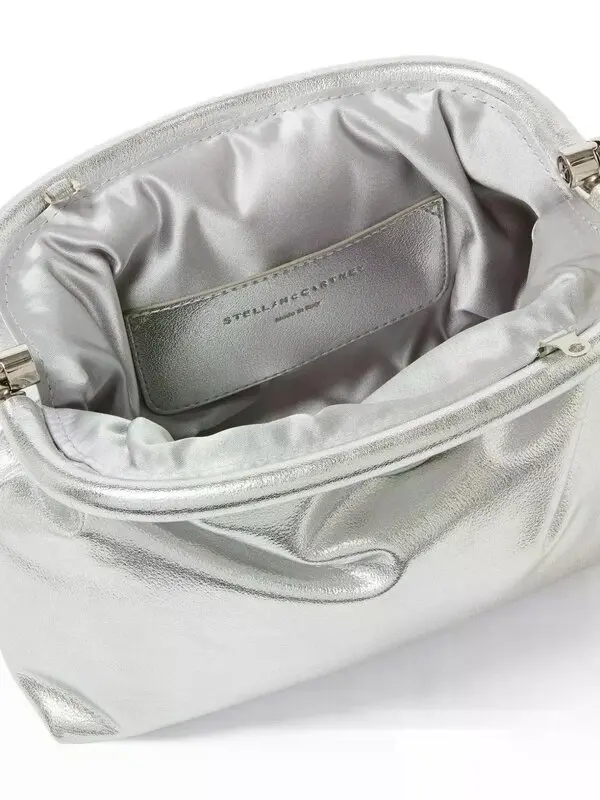 Stella McCartney Clutch Bag With Chain Strap - Silver