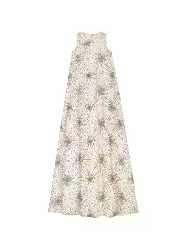 PSOPHIA Patterned-print Maxi Dress - Neutrals