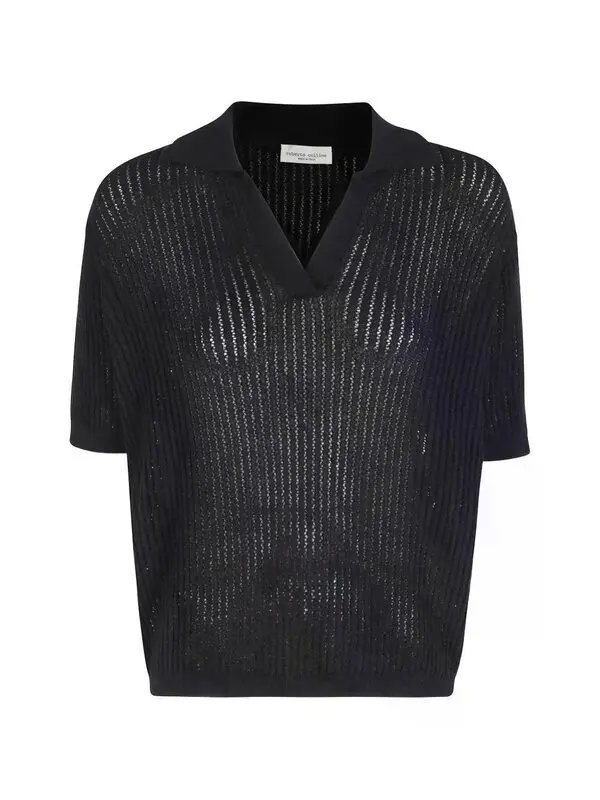 ROBERTO COLLINA Open-knit T-shirt
