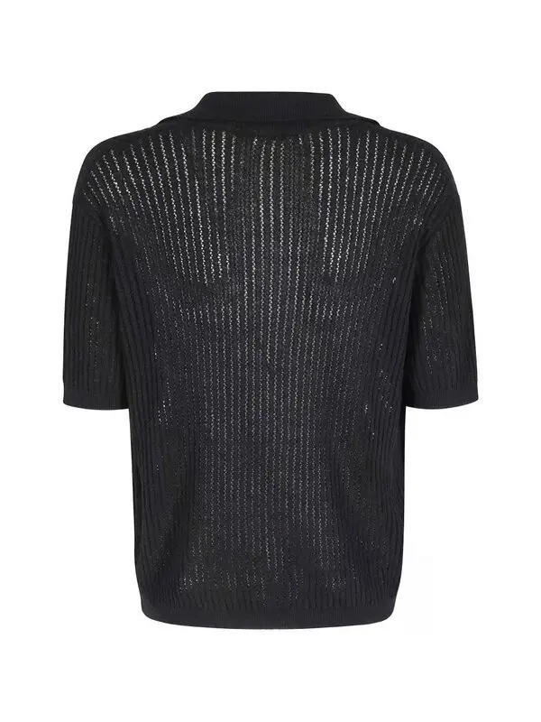 ROBERTO COLLINA Open-knit T-shirt